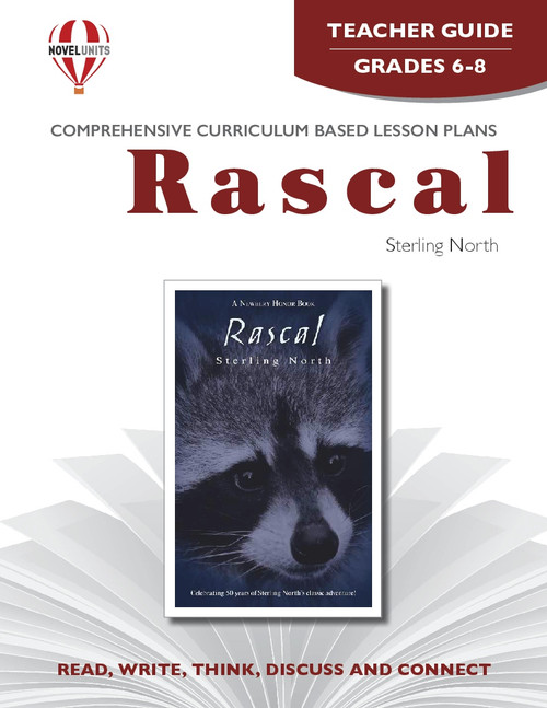 Rascal Novel Unit Teacher Guides, Lesson Plans, Activities