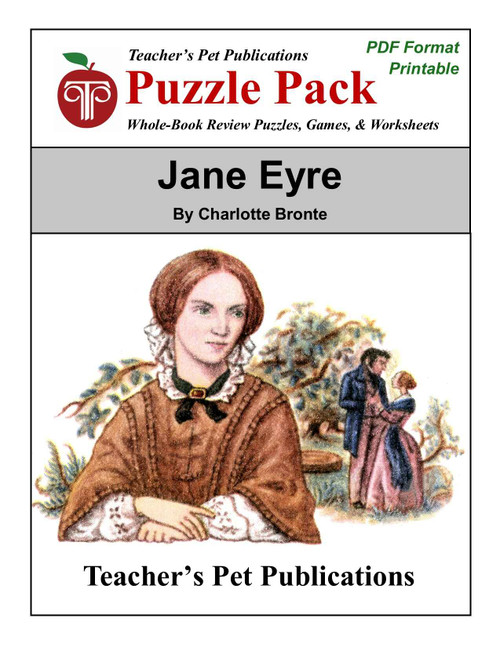 Jane Eyre Puzzle Pack - Activities, Worksheets, Games