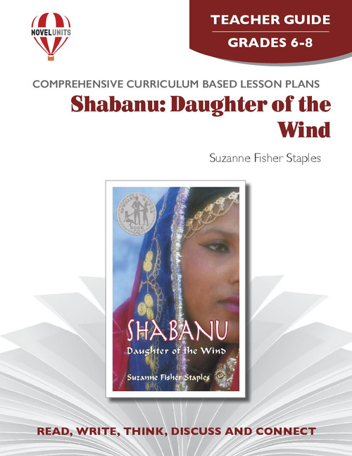 Shabanu: Daughter of the Wind Novel Unit Teacher Guides, Lesson Plans ...