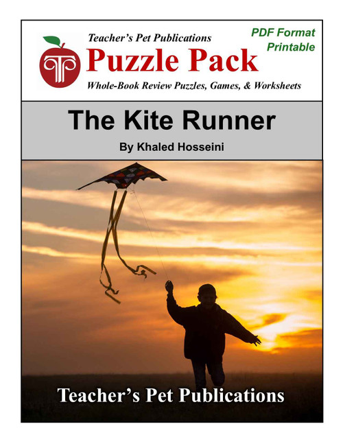 The Kite Runner Puzzle Pack - Activities, Worksheets, Games