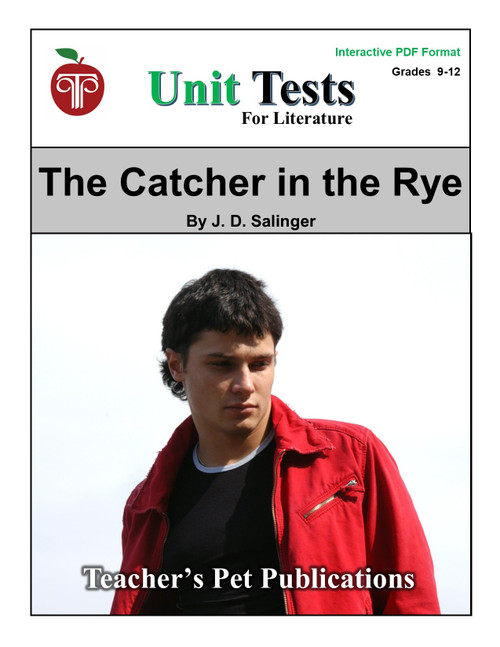 The Catcher in the Rye Unit Test Google Classroom