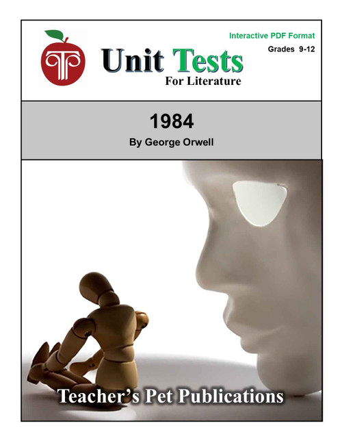 1984 Unit Test Interactive PDF Google Classroom