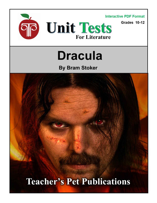 Dracula Unit Test Interactive PDF Google Classroom