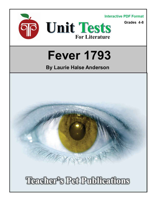Fever 1793 Unit Test Interactive PDF Google Classroom