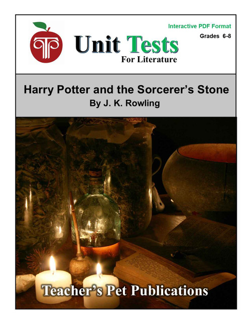 Harry Potter And The Sorcerer's Stone Unit Test Interactive PDF Google ...