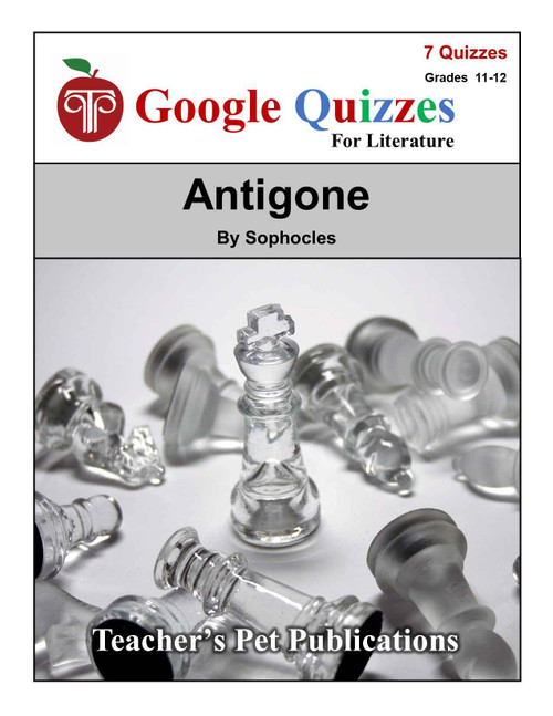 Antigone Google Forms Quizzes | Google Classroom | Distance Learning