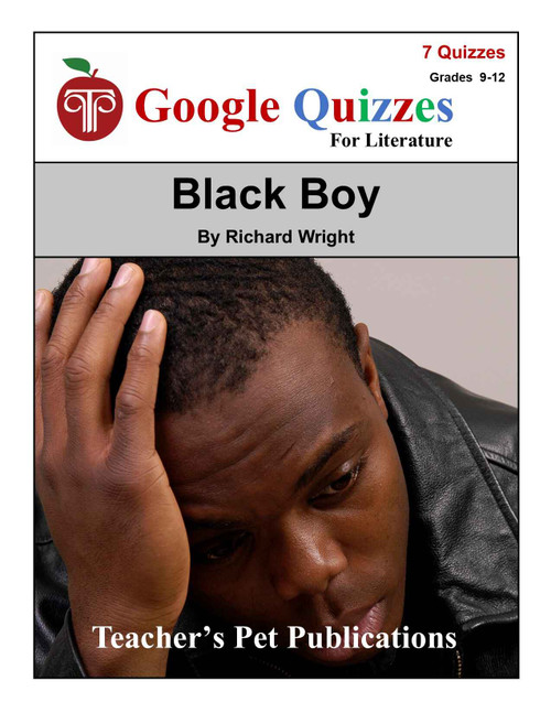 Black Boy Google Forms Quizzes | Google Classroom | Distance Learning