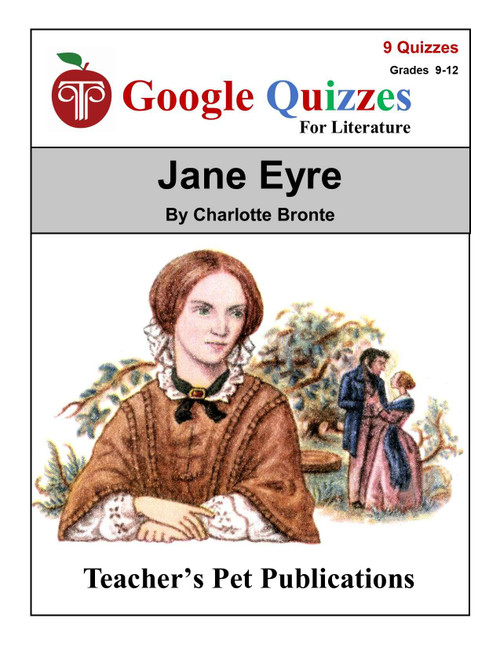 Jane Eyre Google Forms Quizzes | Google Classroom | Distance Learning