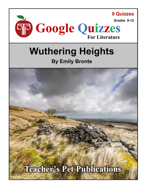 Wuthering Heights Google Forms Quizzes | Google Classroom | Distance ...