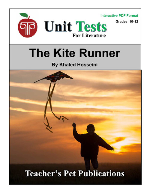 The Kite Runner Unit Test Interactive PDF Google Classroom