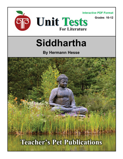 Siddhartha Unit Test Interactive PDF Google Classroom