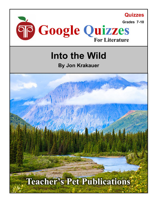 Into the Wild Google Forms Quizzes