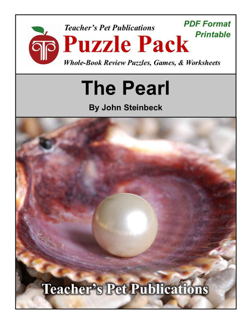 The Pearl Puzzle Pack - Activities, Worksheets, Games