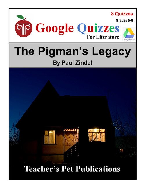 The Pigman's Legacy Google Forms Quizzes