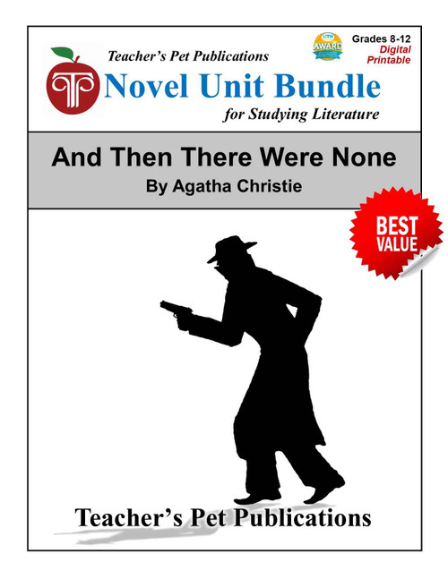 And Then There Were None LitPlan Novel Study Unit Bundle