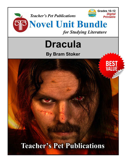 Dracula LitPlan Novel Study Unit Bundle