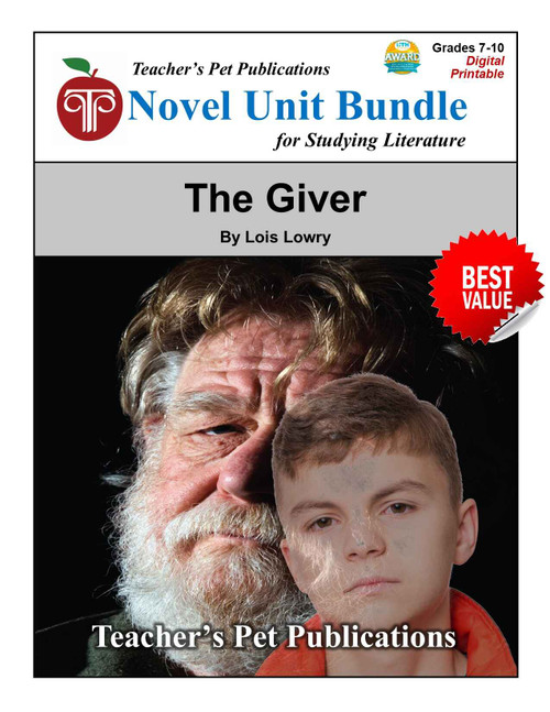 The Giver LitPlan Novel Study Unit Bundle
