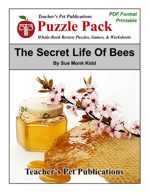 The Secret Life of Bees Puzzle Pack - Activities, Worksheets, Games