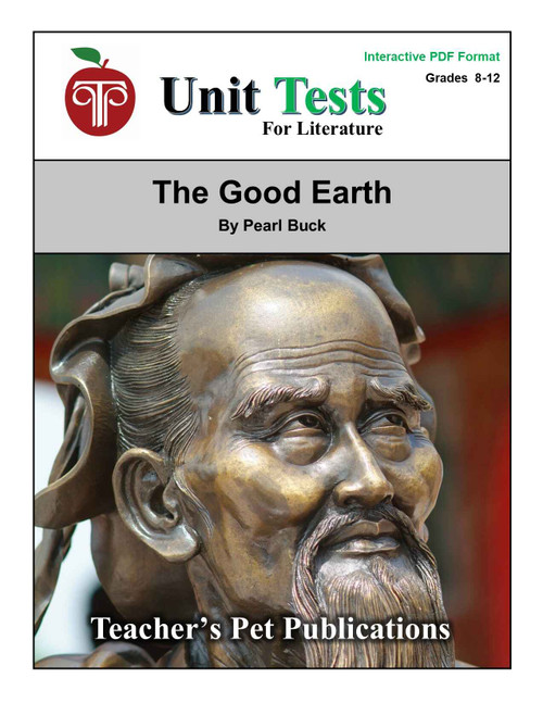 The Good Earth Unit Test Interactive PDF Google Classroom