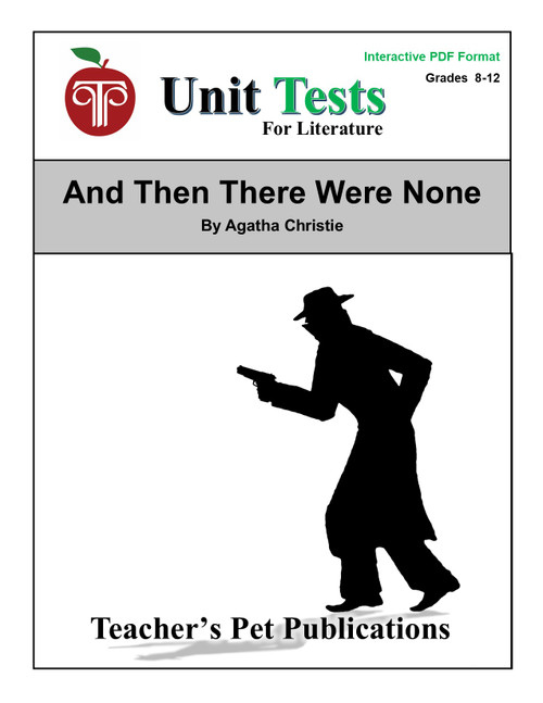 And Then There Were None Unit Test Interactive PDF Google Classroom