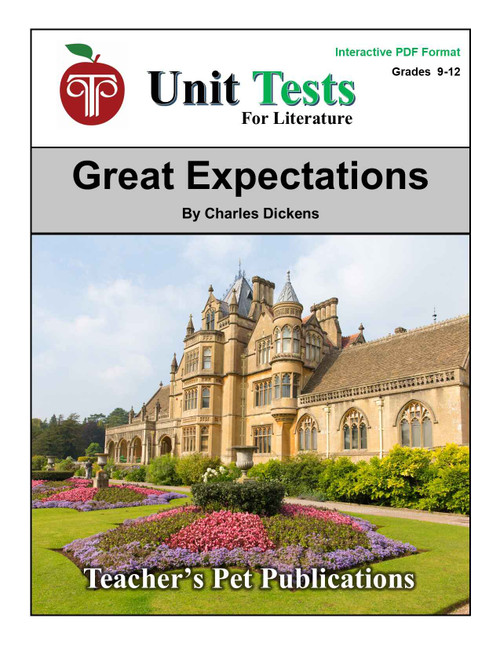 Great Expectations Unit Test Interactive PDF Google Classroom