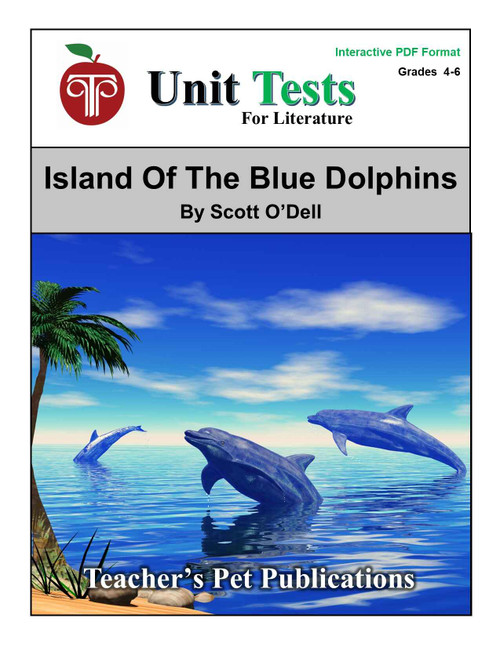 Island Of The Blue Dolphins Unit Test Interactive PDF Google Classroom