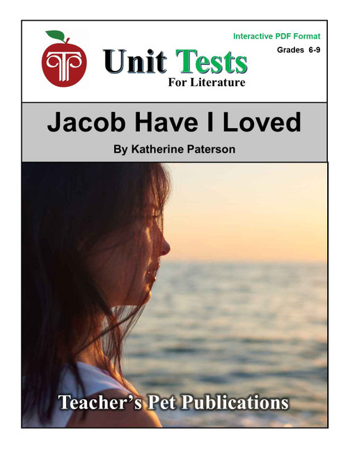 Jacob Have I Loved Unit Test Interactive PDF Google Classroom
