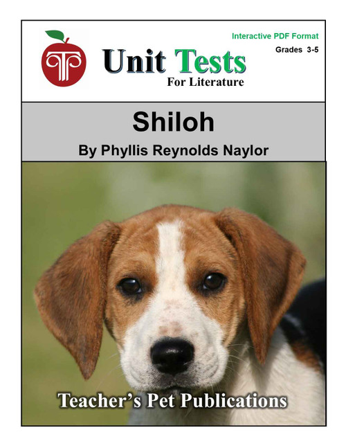 Shiloh Unit Test Interactive PDF Google Classroom