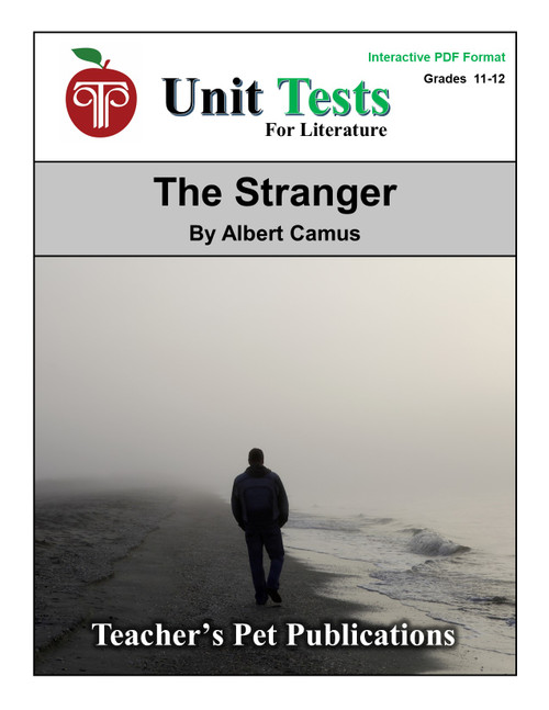 The Stranger Unit Test Interactive PDF Google Classroom