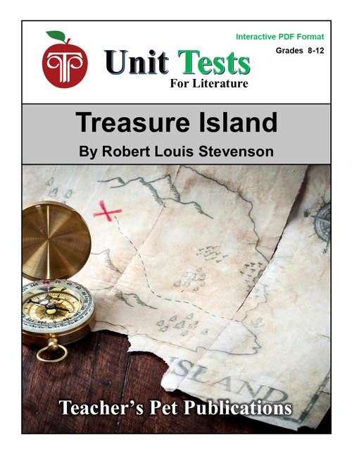 Treasure Island Unit Test Interactive PDF Google Classroom