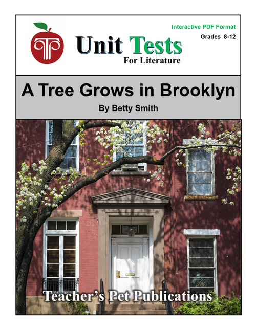 A Tree Grows In Brooklyn Unit Test Interactive PDF Google Classroom