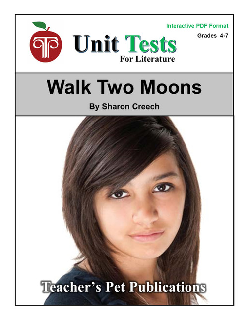 Walk Two Moons Unit Test Interactive PDF Google Classroom