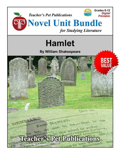 Hamlet LitPlan Novel Study Unit Bundle