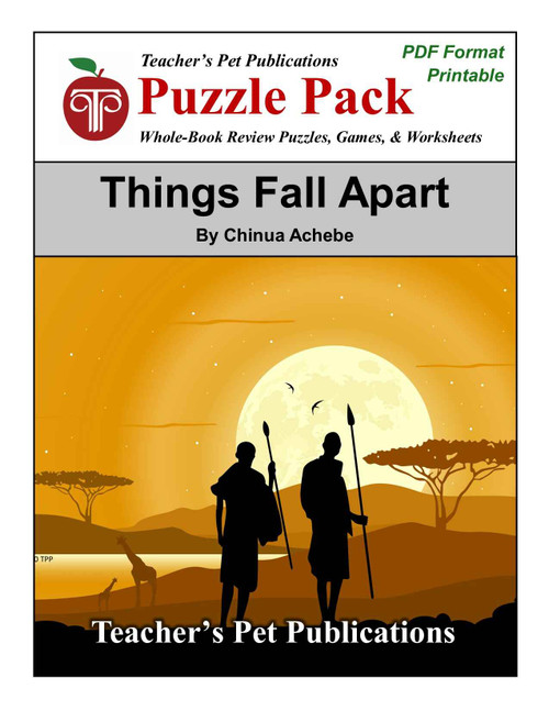 Things Fall Apart Puzzle Pack - Activities, Worksheets, Games