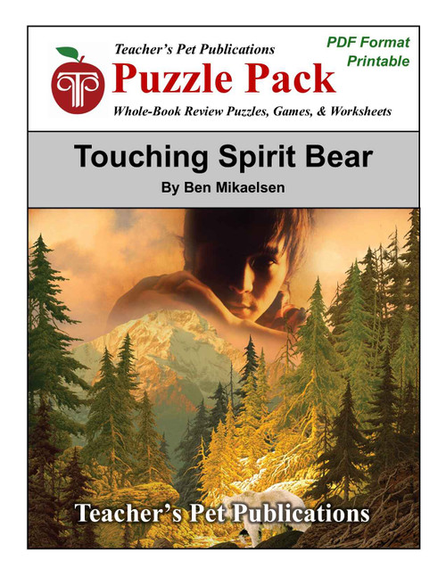 Touching Spirit Bear Puzzle Pack - Activities, Worksheets, Games