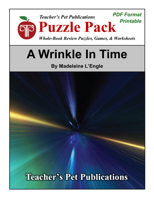 A Wrinkle in Time Puzzle Pack - Activities, Worksheets, Games