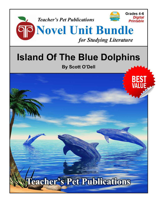 Island of the Blue Dolphins LitPlan Novel Study Unit Bundle
