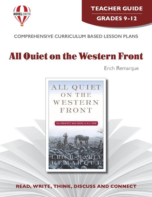 All Quiet On The Western Front Novel Unit Teacher Guide