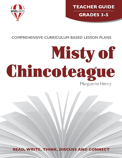 Misty Of Chincoteague Novel Unit Teacher Guide