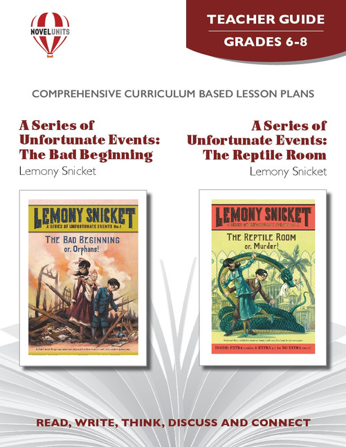 A Series Of Unfortunate Events Novel Unit Teacher Guide