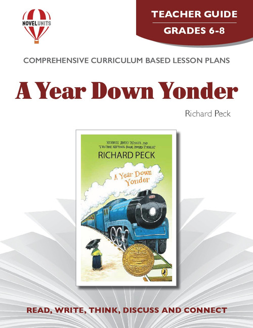 A Year Down Yonder Novel Unit Teacher Guide