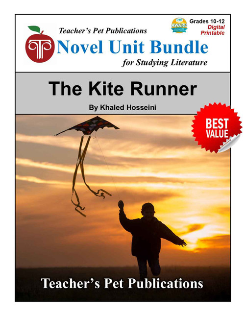 The Kite RunnerLitPlan Novel Study Unit Bundle