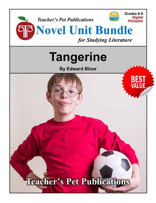 Tangerine LitPlan Novel Study Unit Bundle