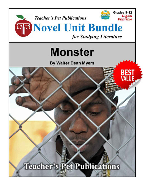 Monster LitPlan Novel Study Unit Bundle