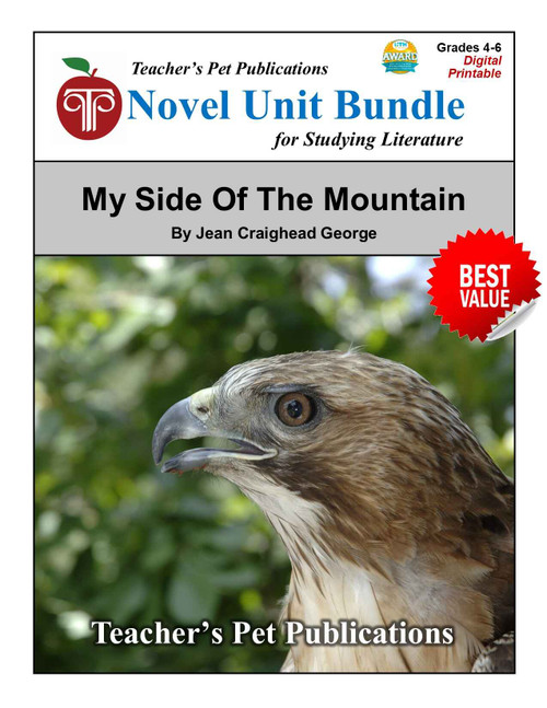 My Side Of The Mountain LitPlan Novel Study Unit Bundle