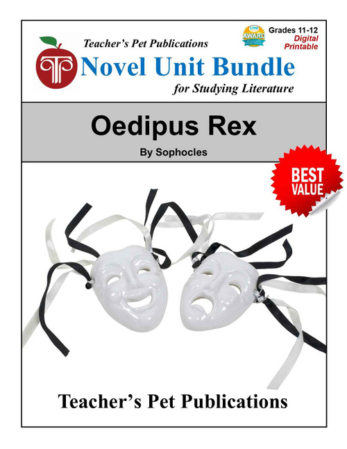 Oedipus Rex LitPlan Novel Study Unit Bundle