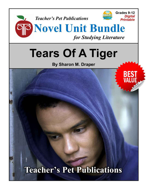 Tears of a Tiger LitPlan Novel Study Unit Bundle