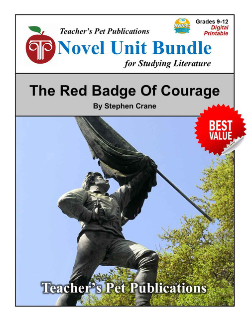 The Red Badge of Courage LitPlan Novel Study Unit Bundle
