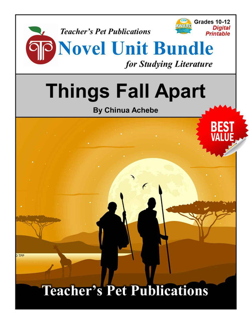 Things Fall Apart LitPlan Novel Study Unit Bundle