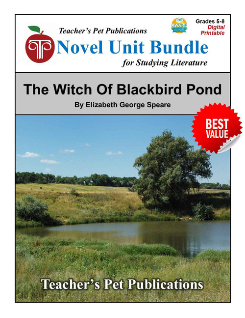 The Witch Of Blackbird Pond LitPlan Novel Study Unit Bundle